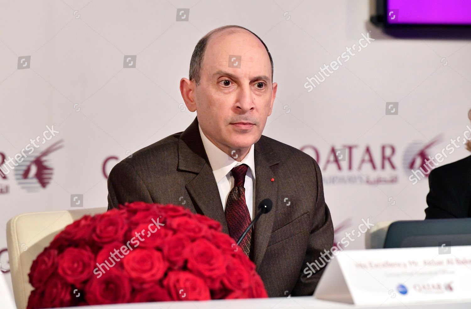 Akbar Al Baker Gceo Qatar Airways Editorial Stock Photo - Stock Image ...