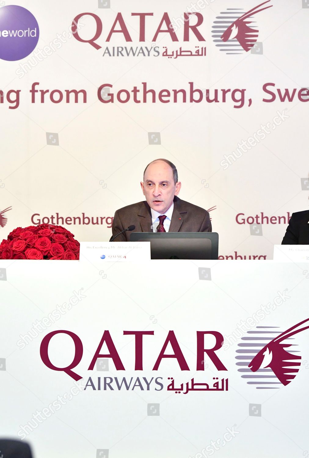 Akbar Al Baker Gceo Qatar Airways Editorial Stock Photo - Stock Image ...