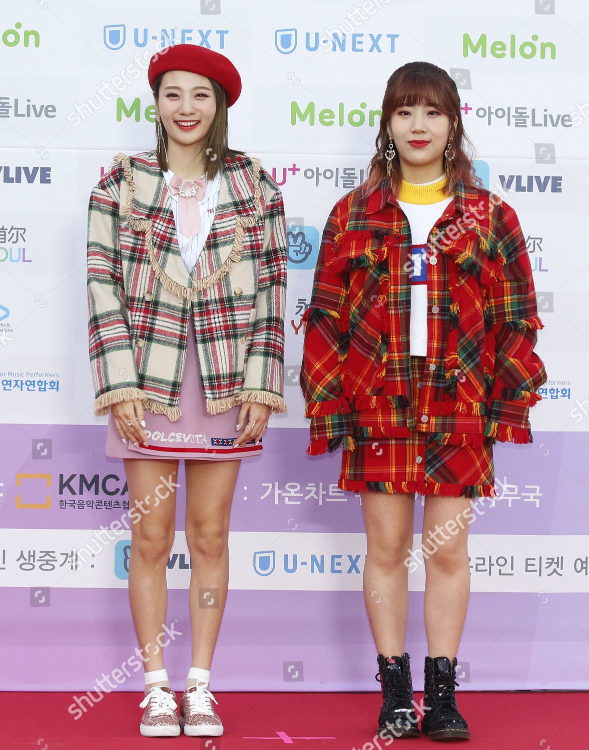 South Korean Girl Duo Bolbbalgan4 Members Editorial Stock Photo - Stock ...