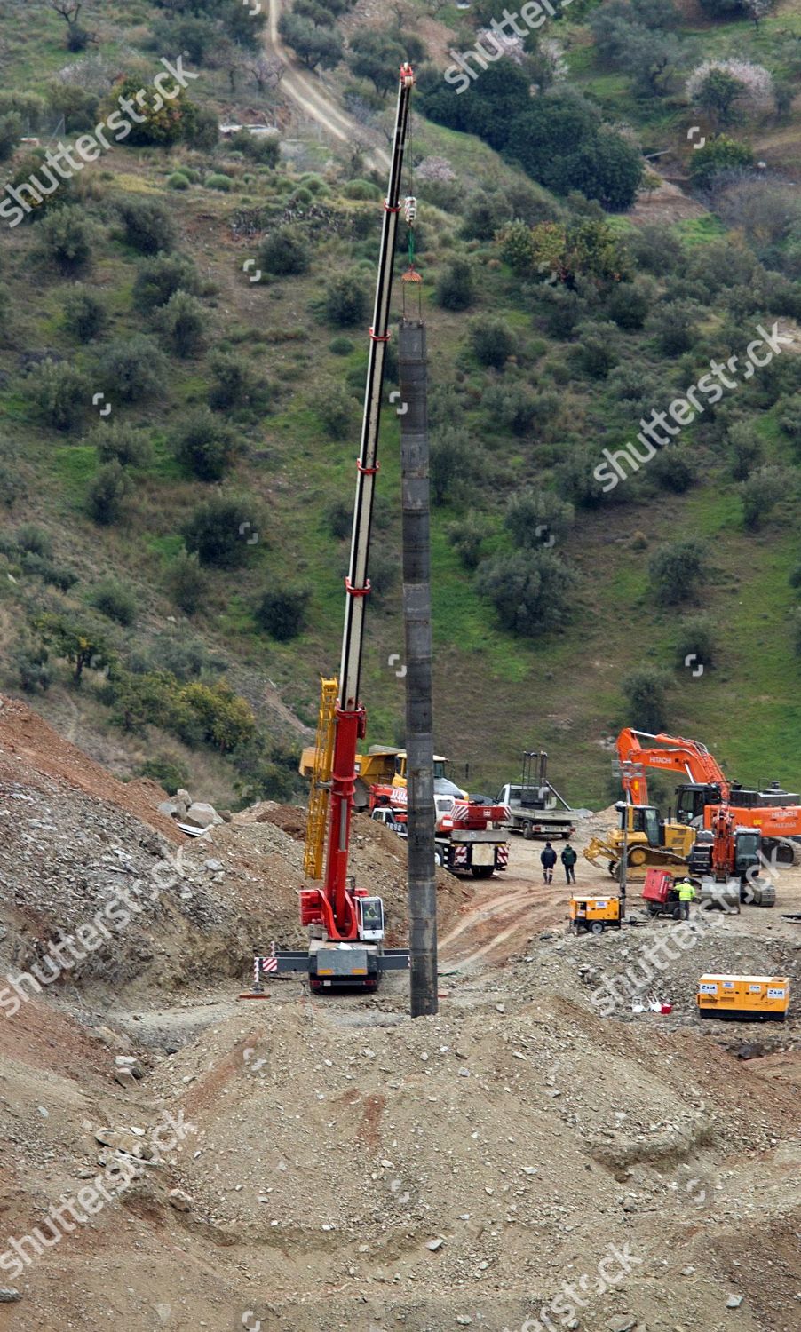 Excavation Works Continue Rescue Twoyears Old Editorial Stock Photo ...