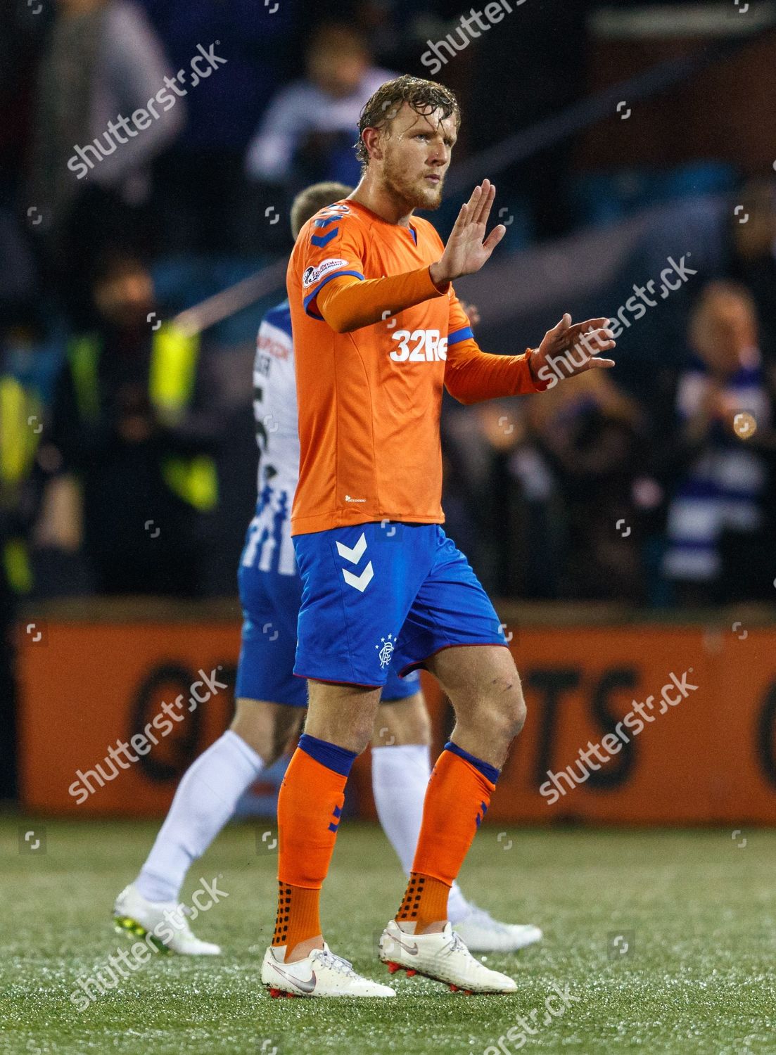 Joe Worrall Rangers Holds His Hands Editorial Stock Photo - Stock Image ...