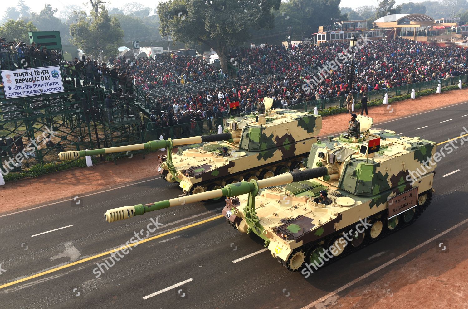 Indian Armys K9 Vajrat Tank On Editorial Stock Photo - Stock Image ...