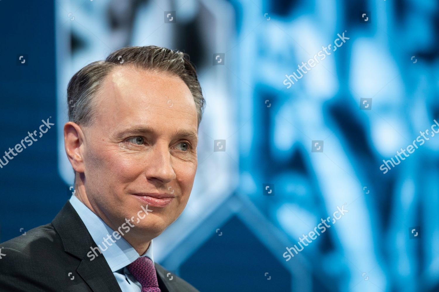 Thomas Buberl Ceo Axa Attends Panel Editorial Stock Photo - Stock Image ...