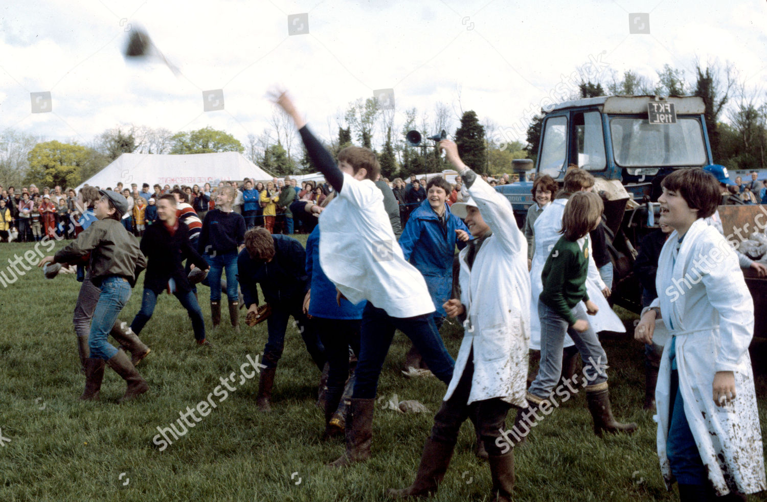 Cow Pie Competition Editorial Stock Photo - Stock Image | Shutterstock