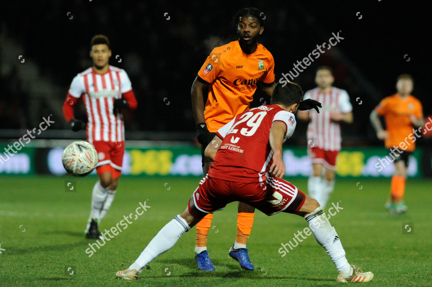 MEDY ELITO BARNET YOANN BARBET BRENTFORD Editorial Stock Photo - Stock ...