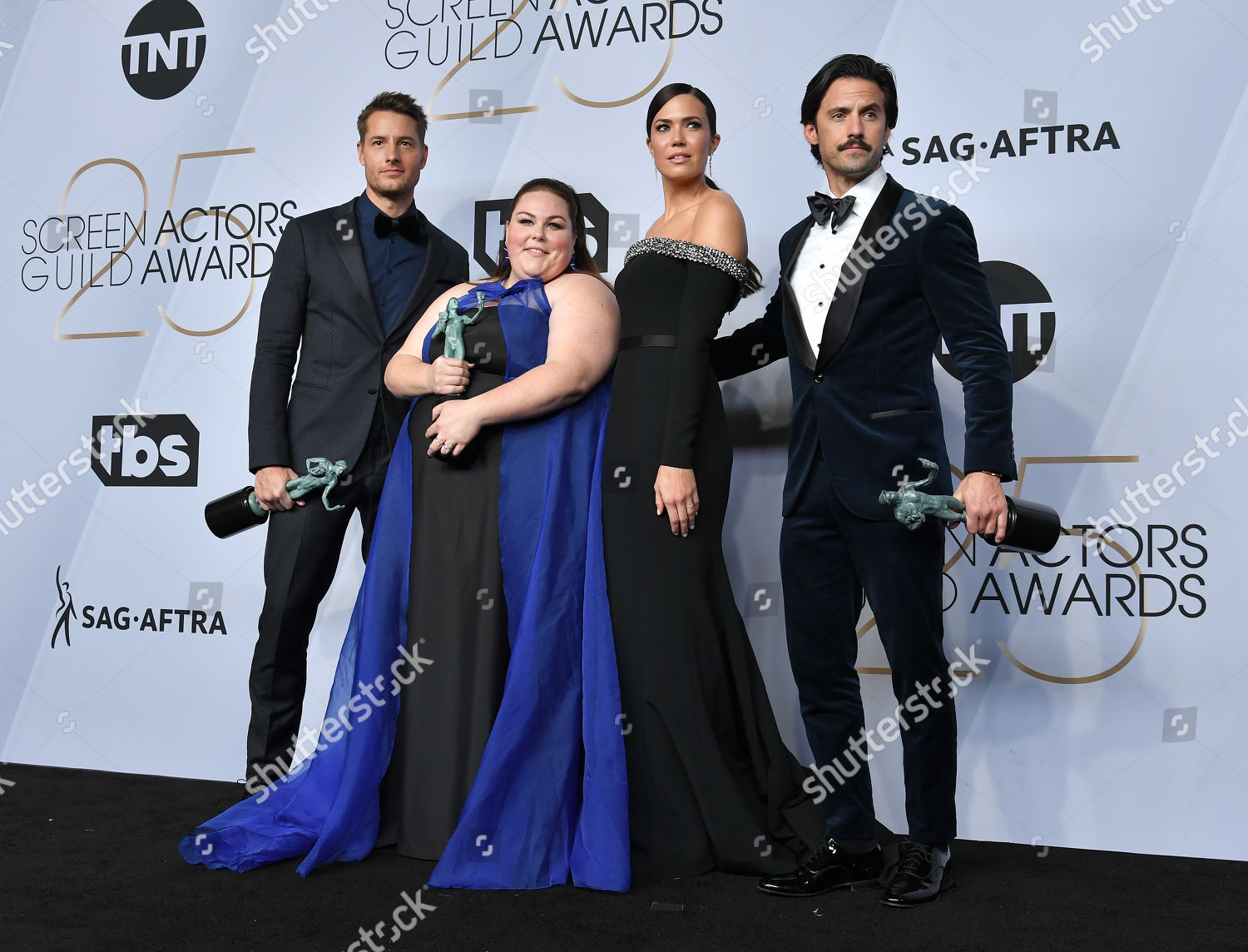 Glen Powell Chrissy Metz Mandy Moore Editorial Stock Photo - Stock ...