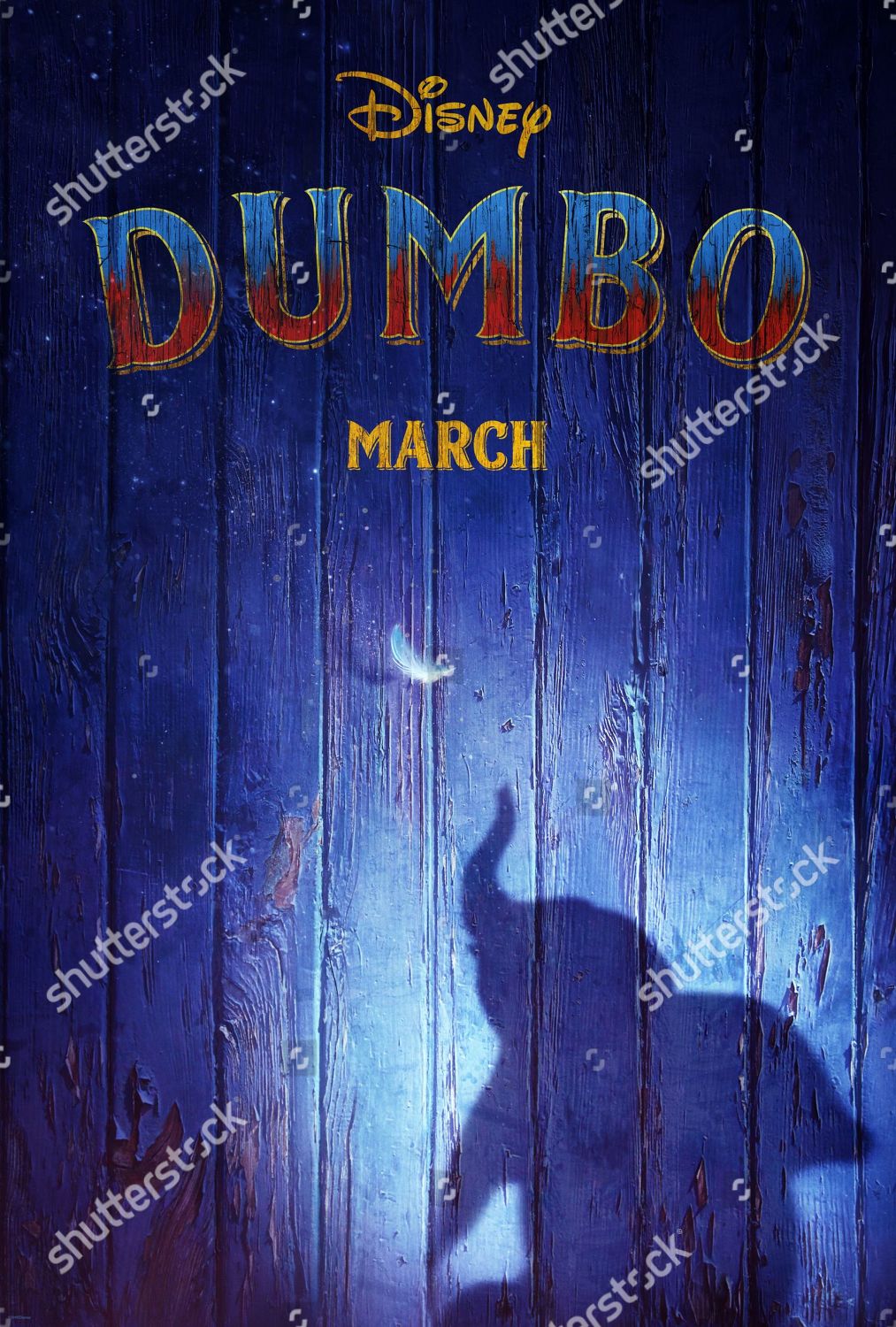 Dumbo 2019 Poster Art Editorial Stock Photo - Stock Image | Shutterstock