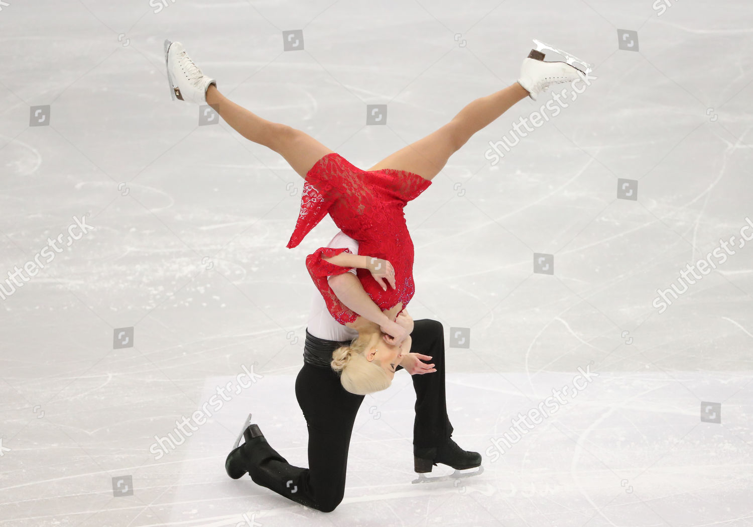 Justyna Plutowska Jeremie Flemin Poland Perform Editorial Stock Photo ...