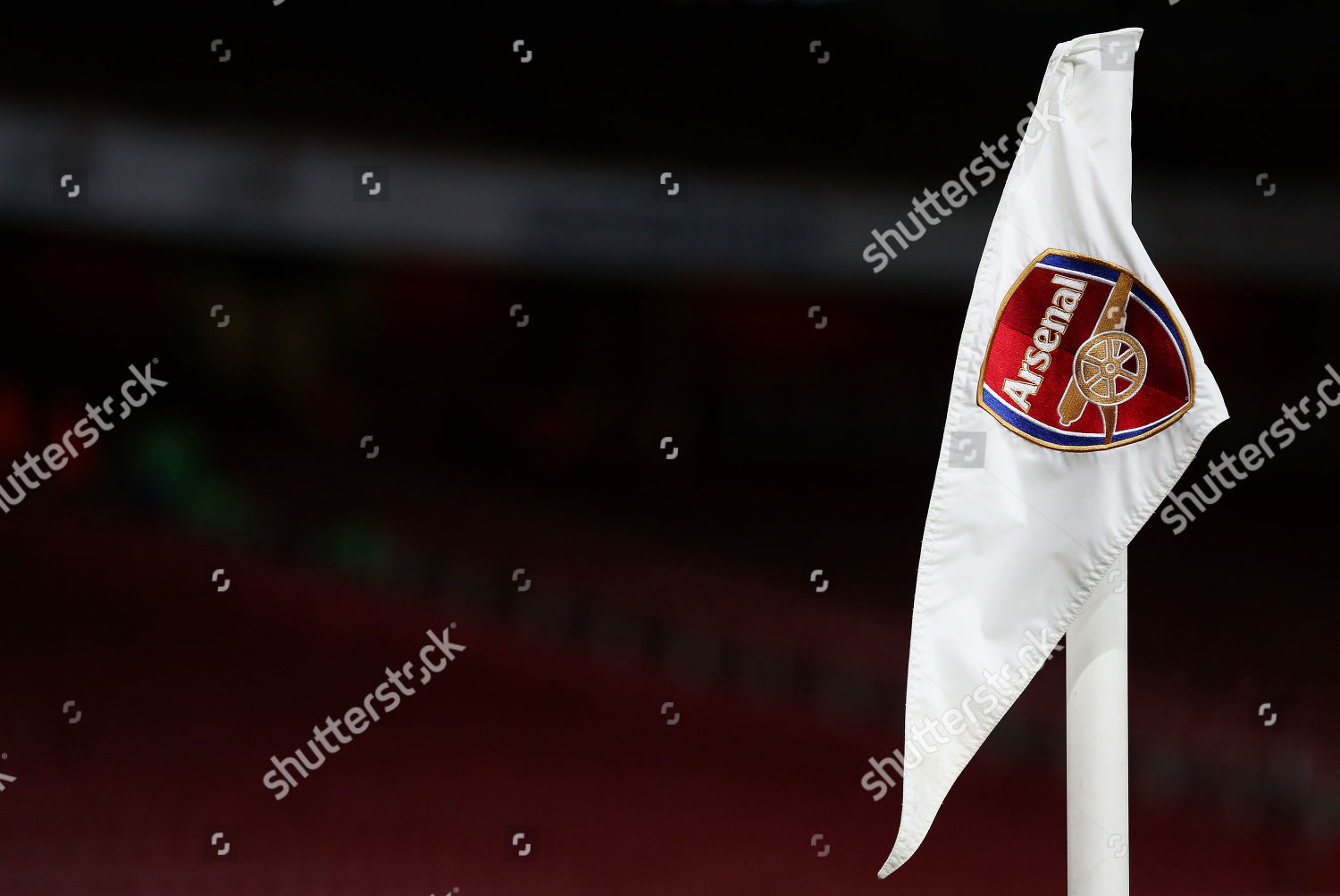 Arsenal Logo Seen On Corner Flags Editorial Stock Photo - Stock Image ...