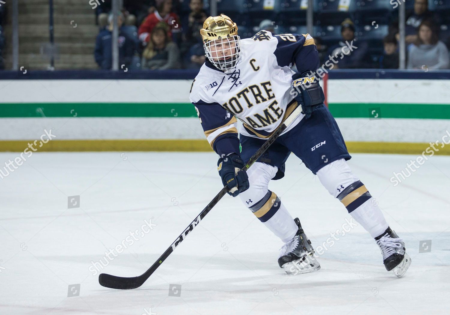 Notre Dame Defenseman Andrew Peeke 22 Editorial Stock Photo - Stock ...