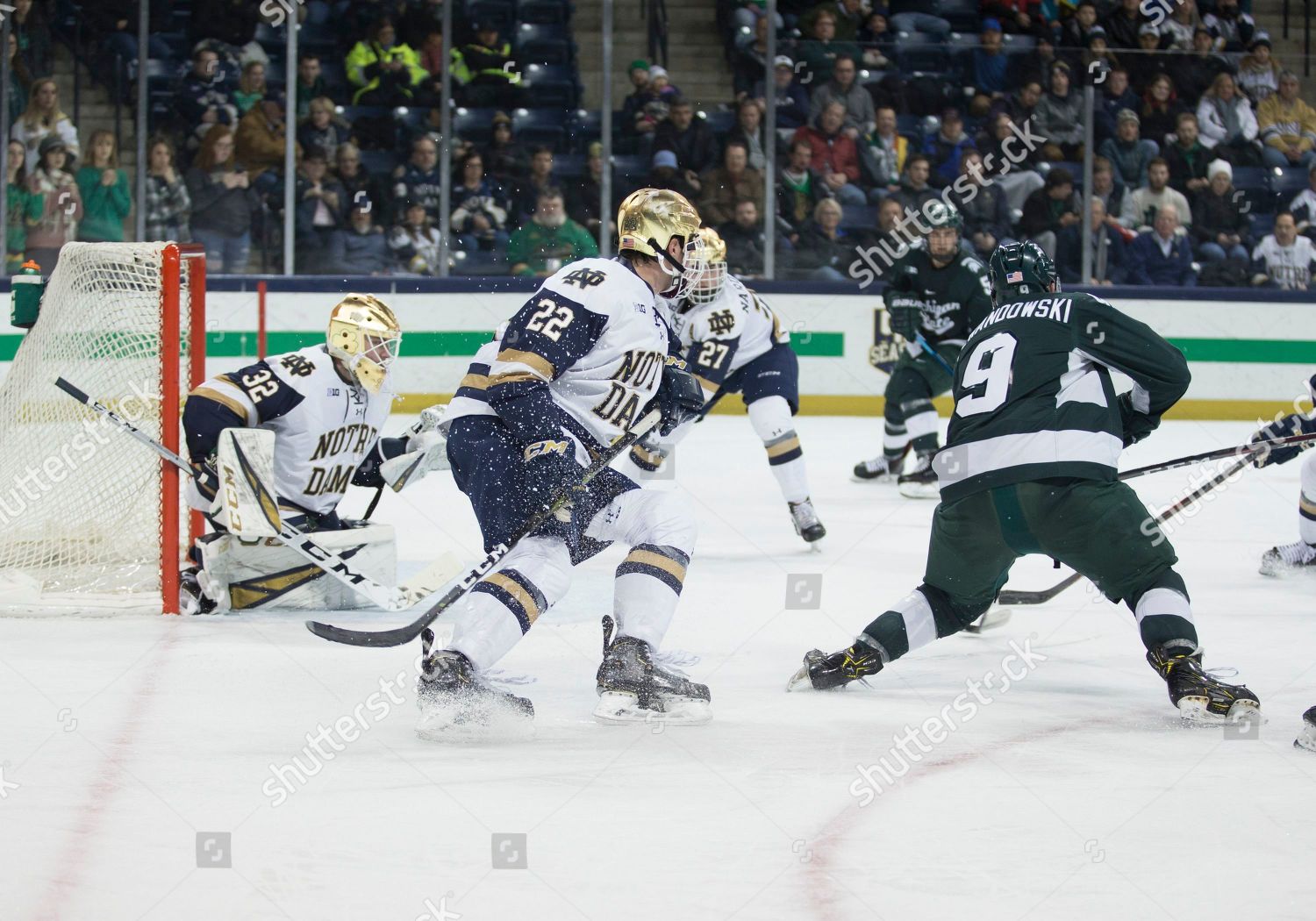 Michigan State Forward Mitchell Lewandowski 9 Editorial Stock Photo ...