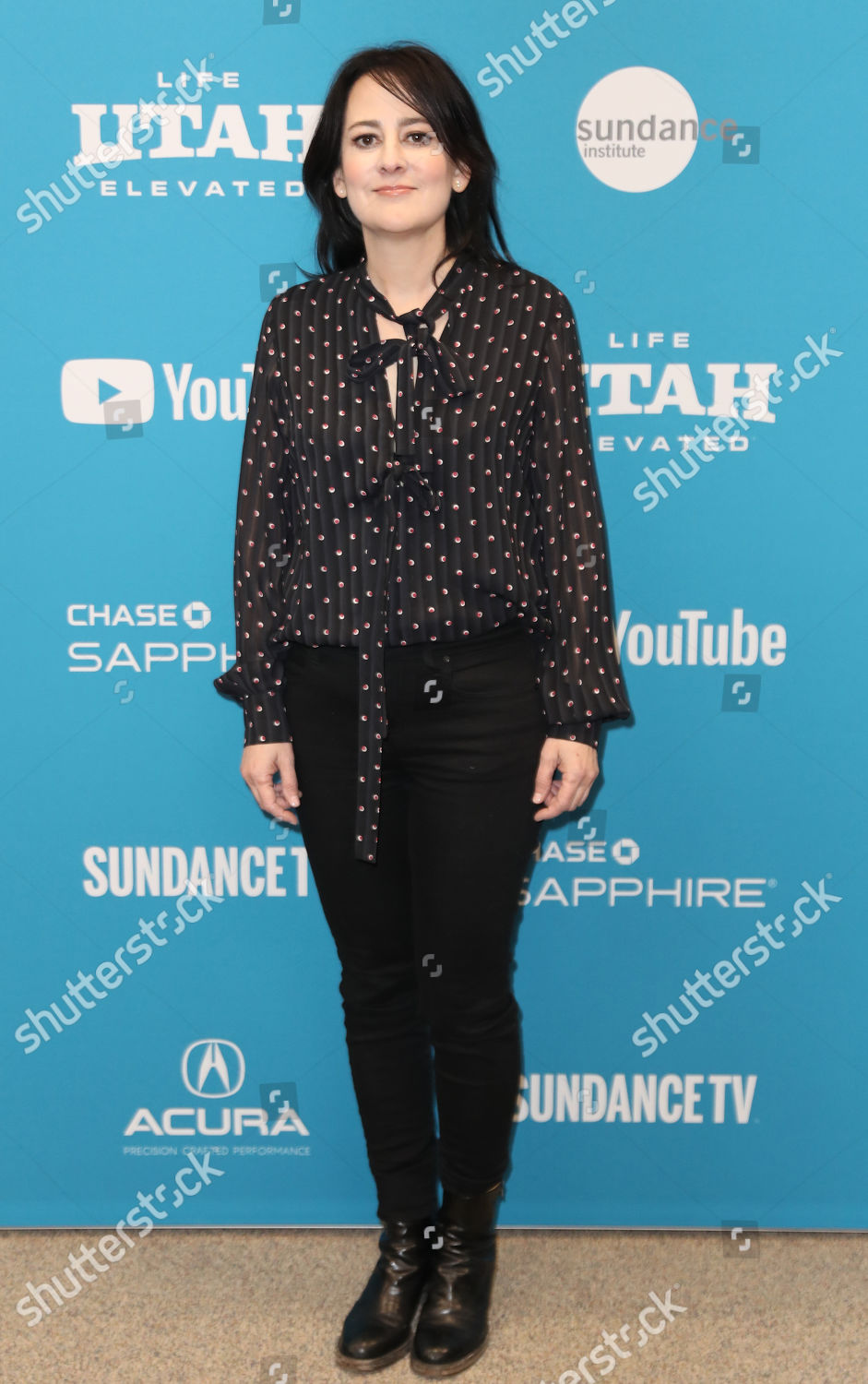 Canadian Composer Lesley Barber Arrives Premiere Editorial Stock Photo ...