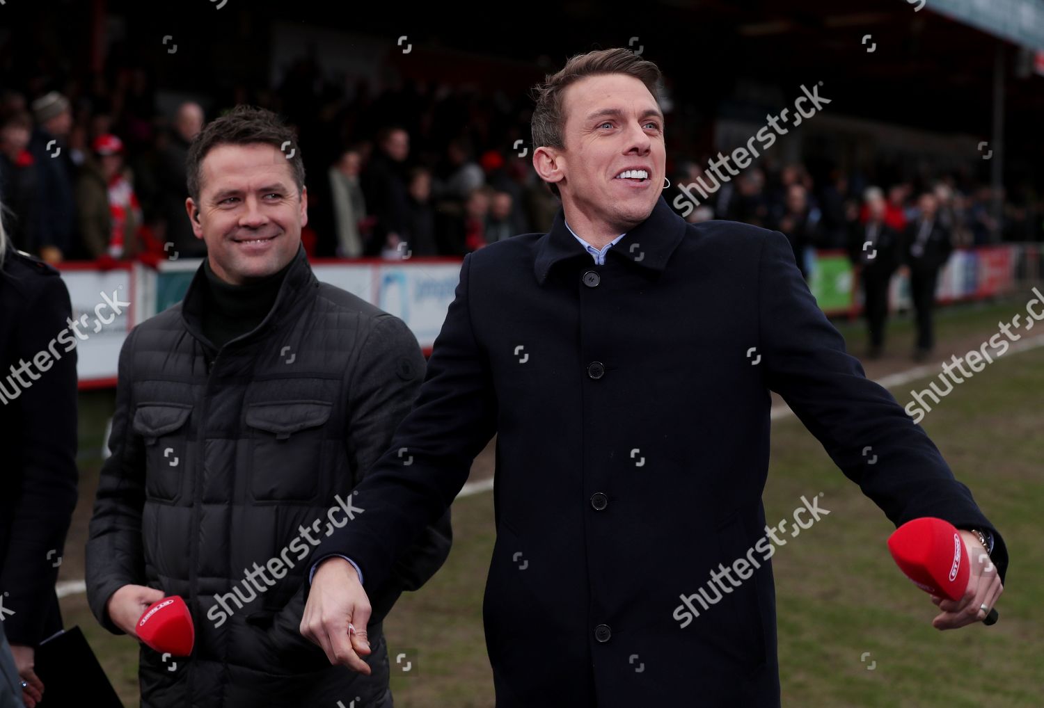 Bt Sports Presenters Steven Warnock Michael Editorial Stock Photo ...