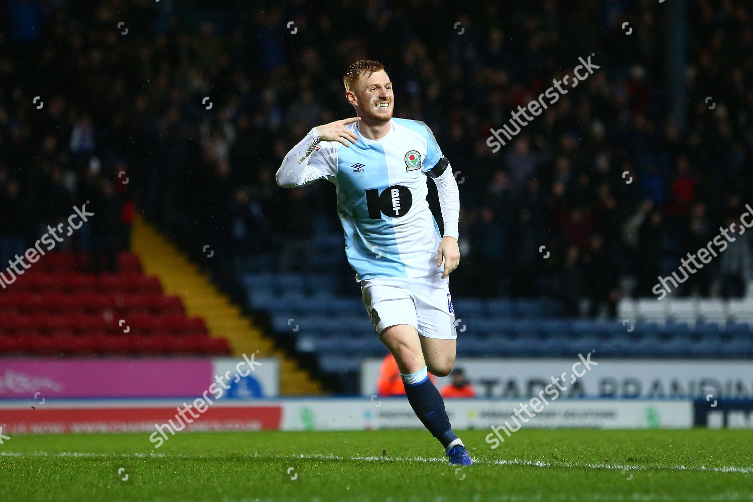 Harrison Reed Blackburn Rovers Celebrates Scoring Editorial Stock Photo ...