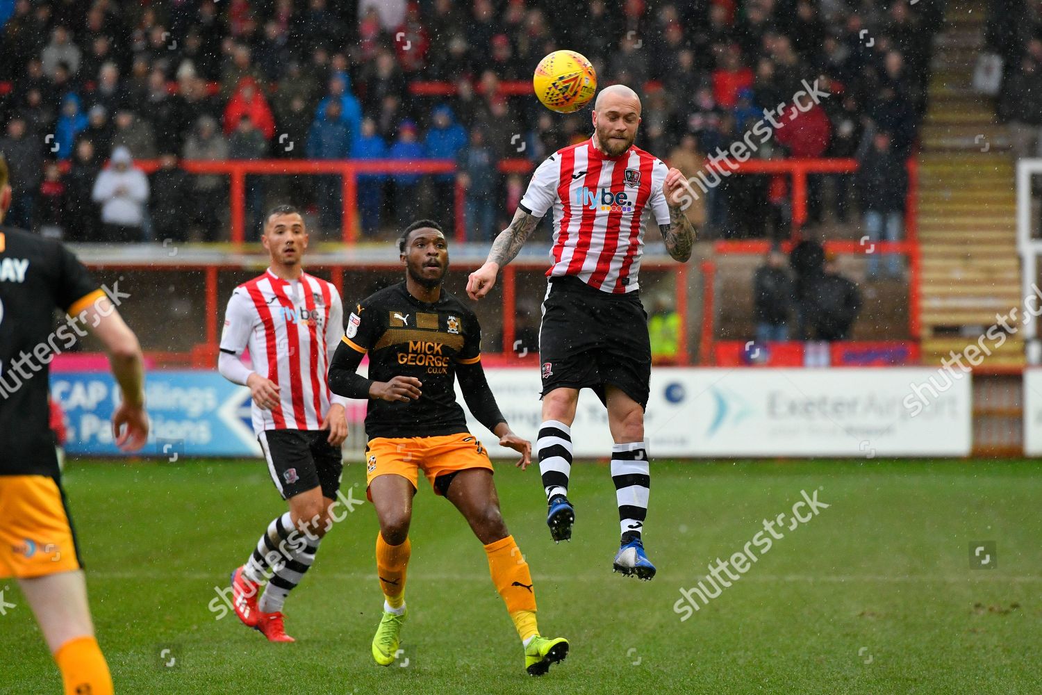 Nicky Law 8 Exeter City Heads Editorial Stock Photo - Stock Image ...