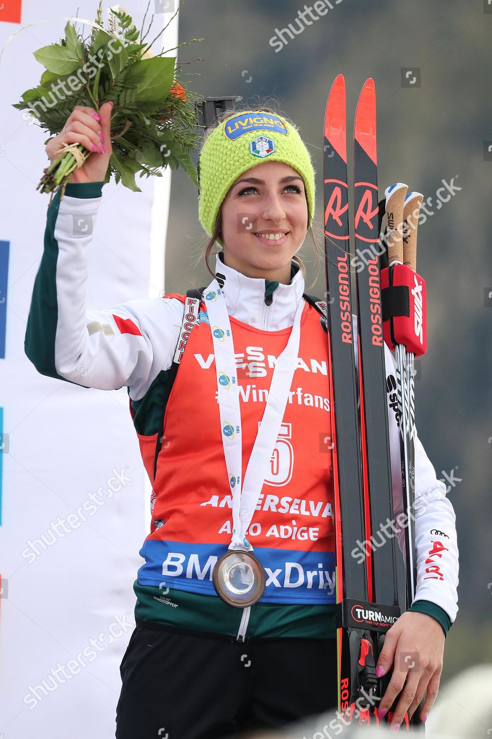 Third Placed Lisa Vittozzi Italy Celebrates Editorial Stock Photo ...