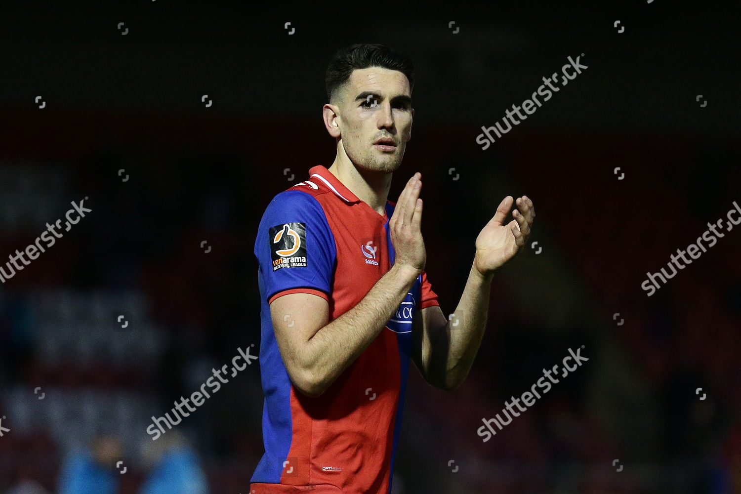 Conor Wilkinson Dagenham Redbridge Thanks Fans Editorial Stock Photo ...