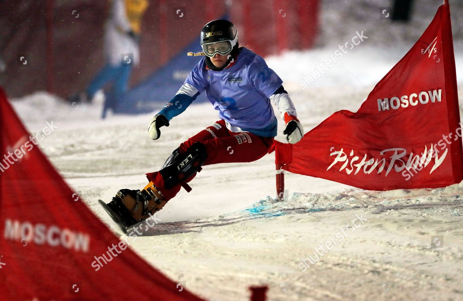 Nicole Baumgartner Switzerland Action During Womens Editorial Stock ...
