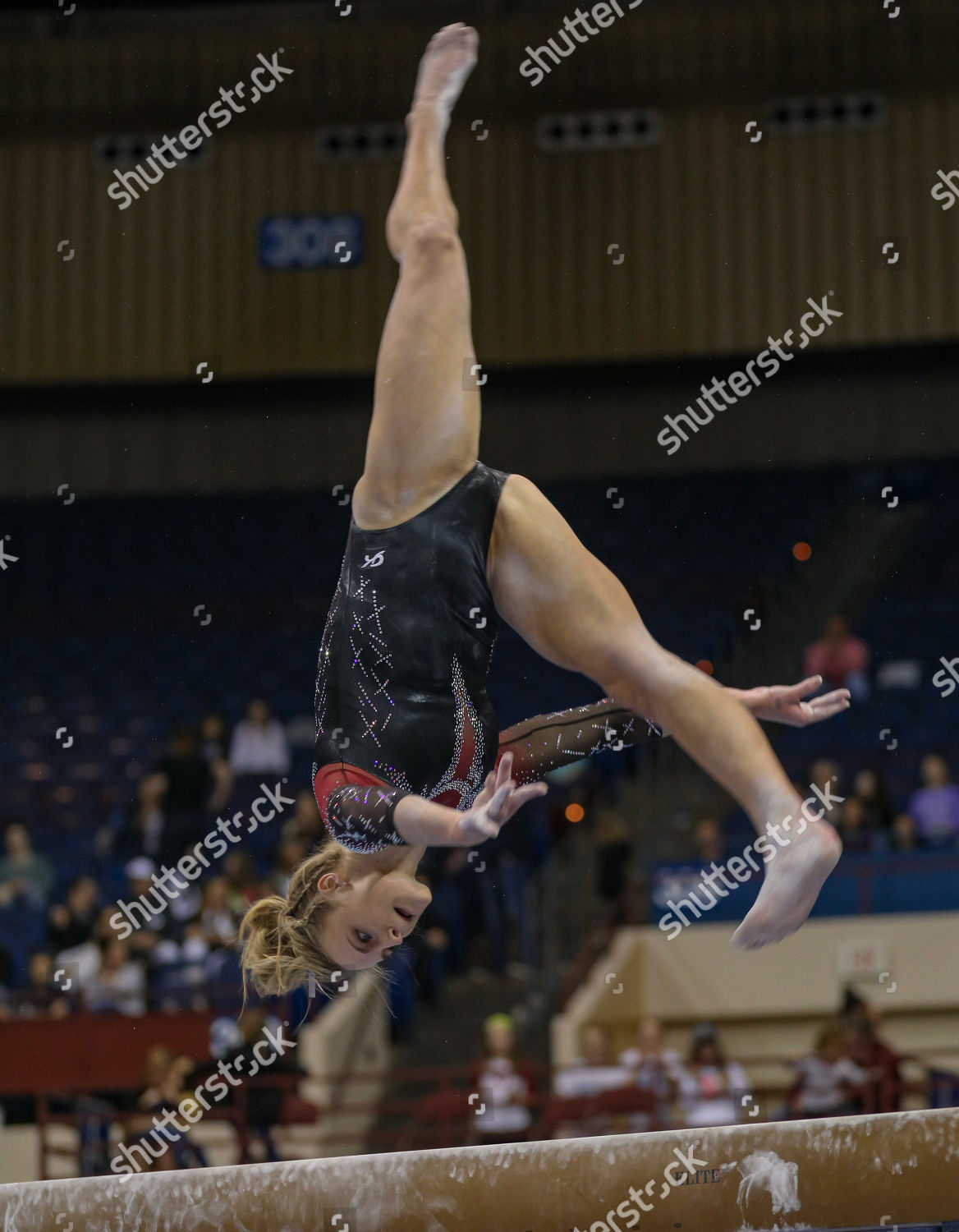 Denver Gymnast Performs Tumbling Pass On Editorial Stock Photo - Stock ...