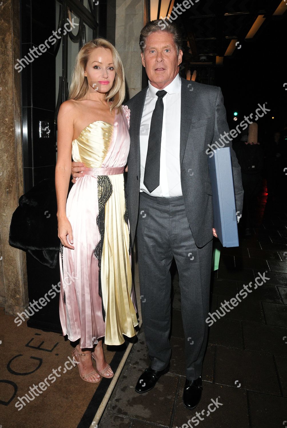 Hayley Roberts David Hasselhoff Aka Hoff Editorial Stock Photo - Stock ...
