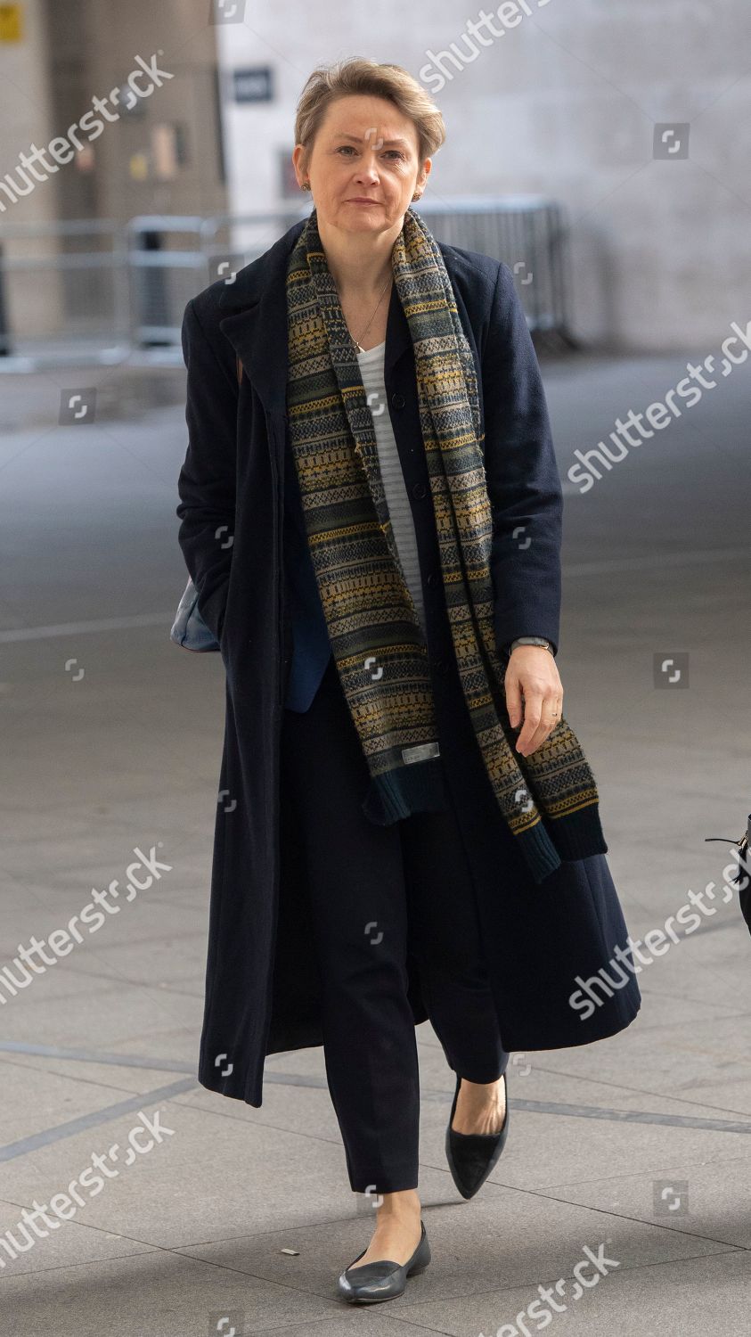 British Member Parliament Yvette Cooper Arrives Editorial Stock Photo ...