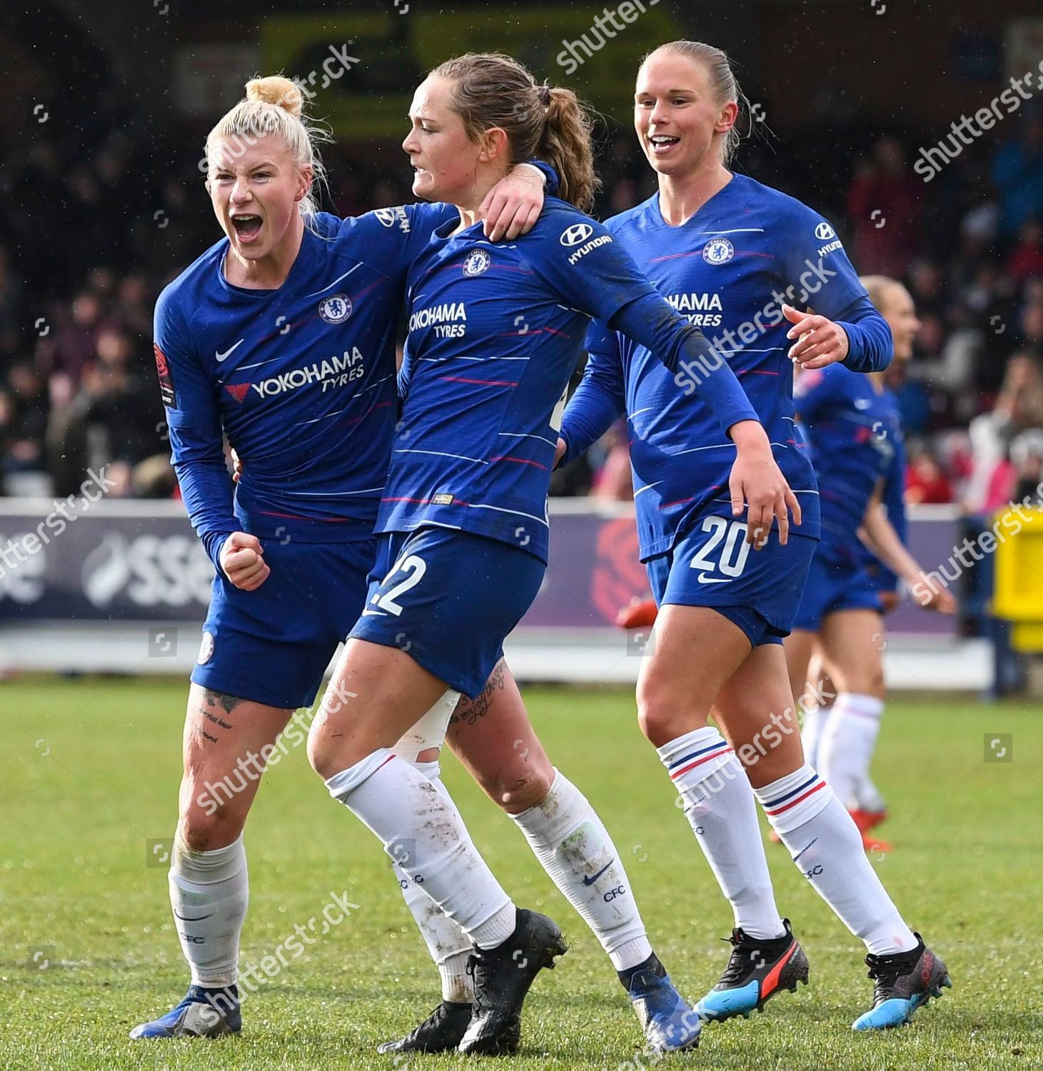 Erin Cuthbert Chelsea Celebrates After Scoring Editorial Stock Photo ...