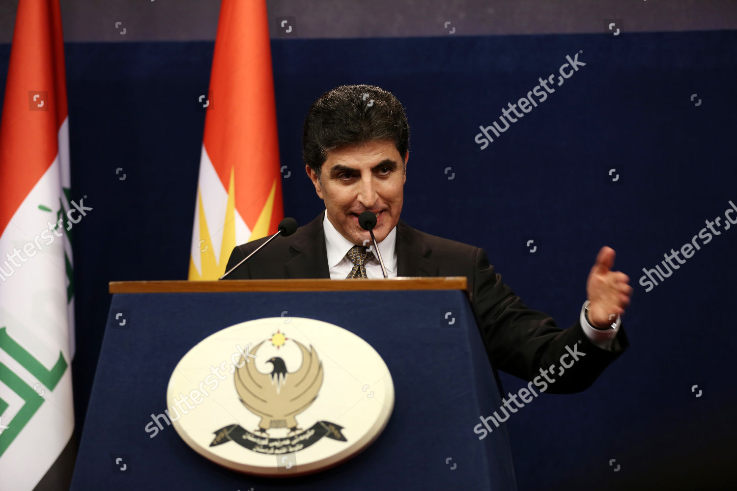 Prime Minister Kurdistan Regional Government Krg Editorial Stock Photo ...