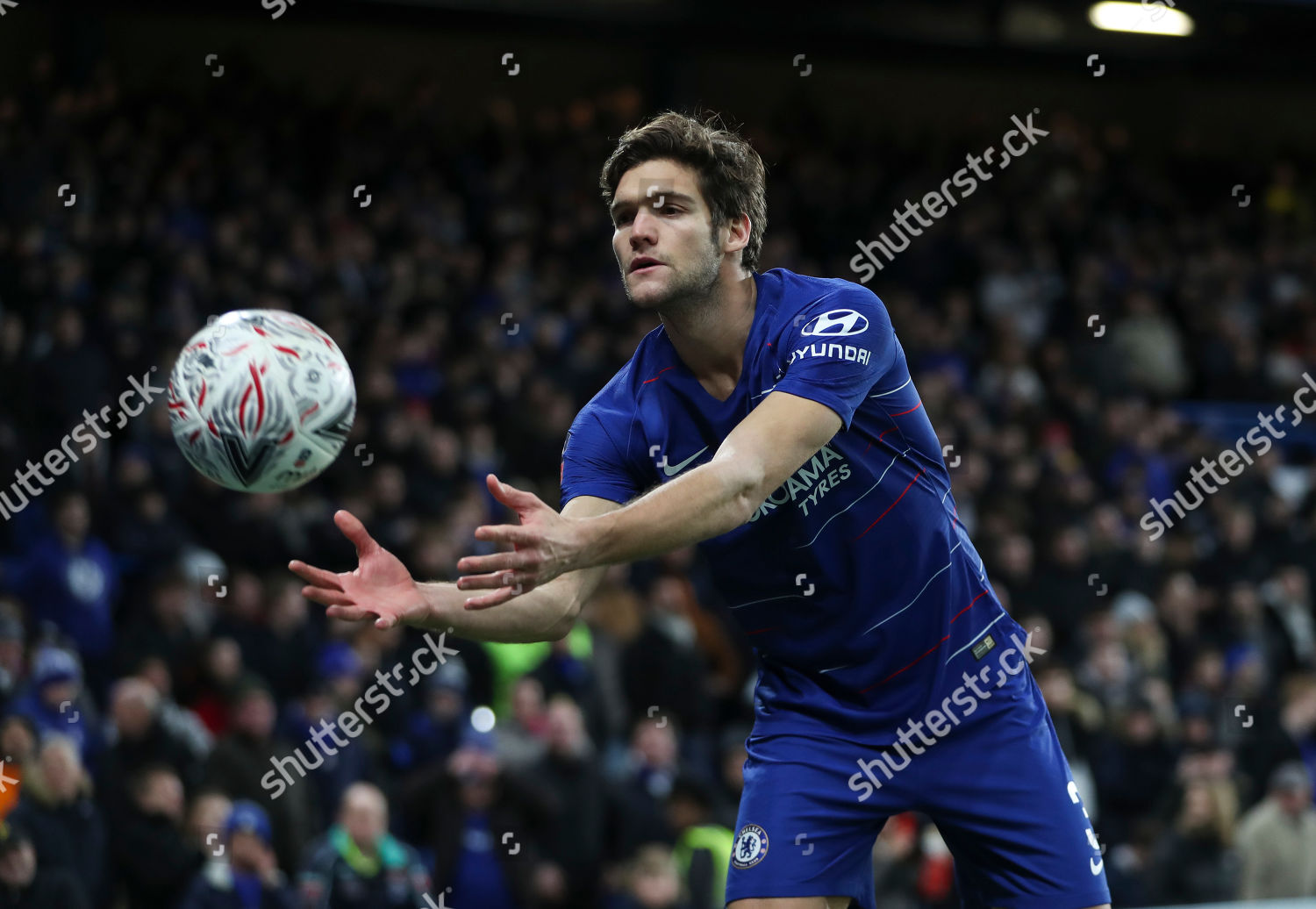 Marcos Alonso Chelsea Prepares Take Throw Editorial Stock Photo - Stock ...