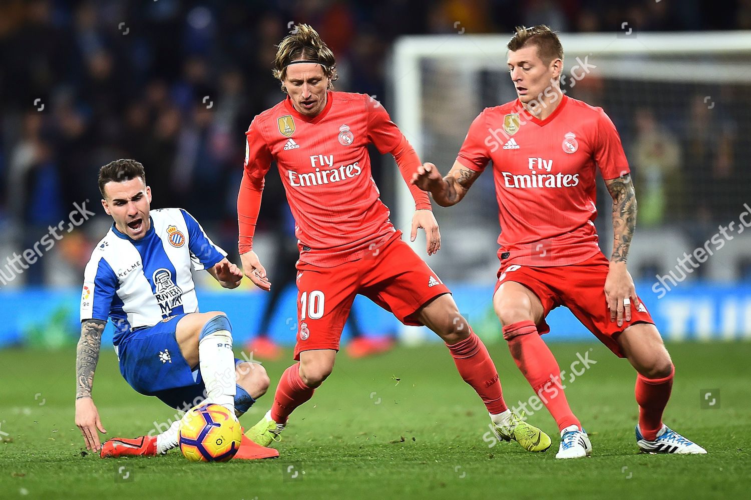 Luka Modric Toni Kroos Real Madrid Editorial Stock Photo - Stock Image ...
