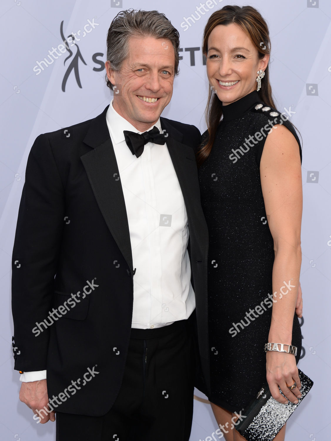 Hugh Grant Anna Elisabet Eberstein Editorial Stock Photo - Stock Image ...