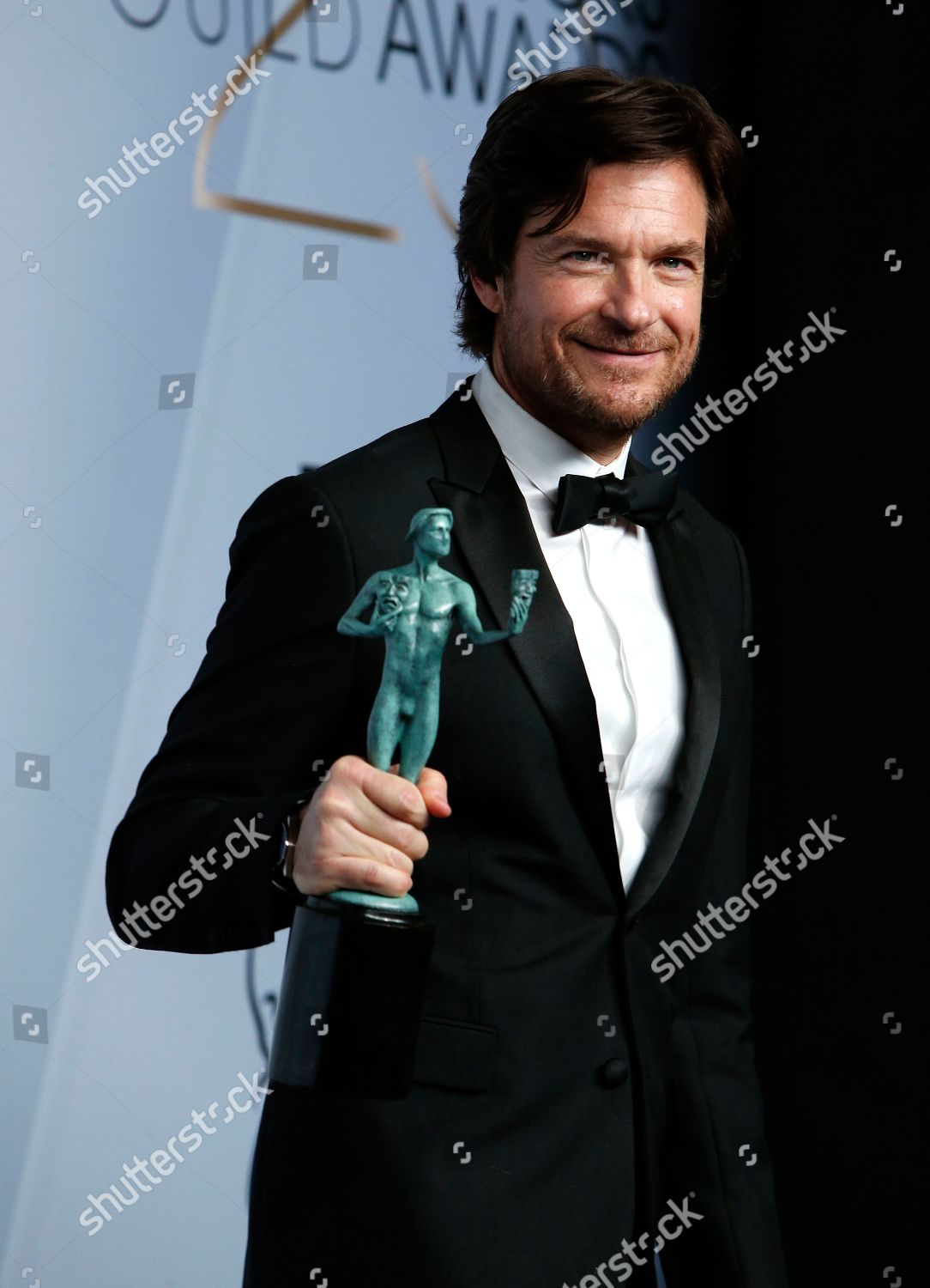 Jason Bateman Poses Sag Award Outstanding Editorial Stock Photo - Stock ...