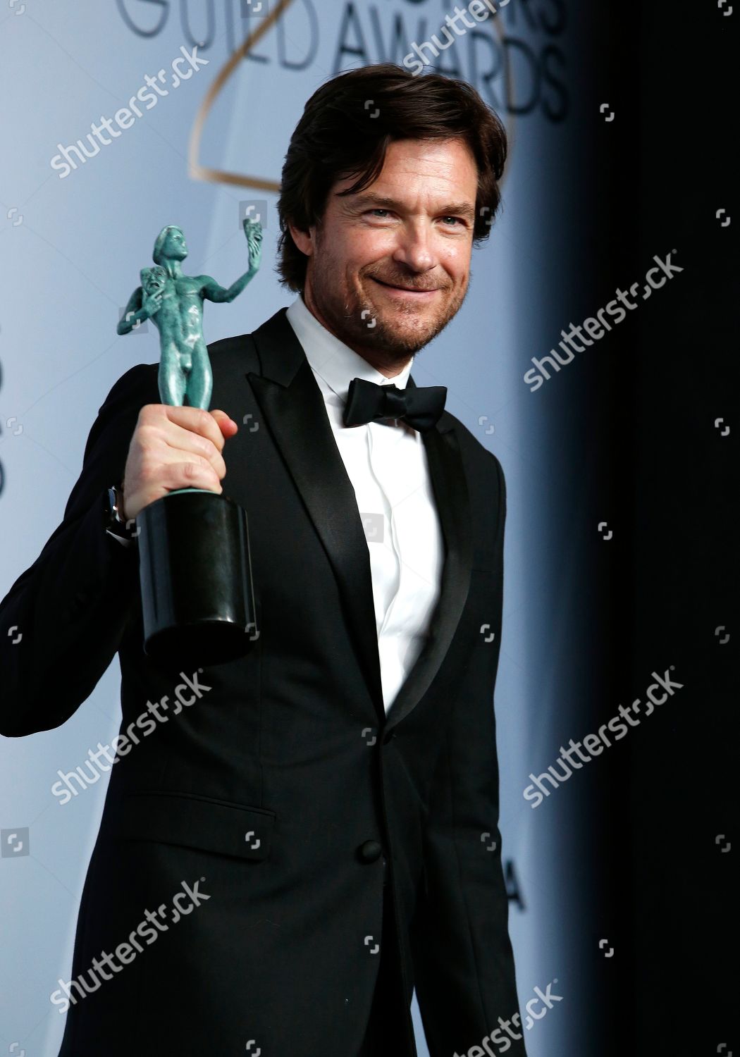 Jason Bateman Poses Sag Award Outstanding Editorial Stock Photo - Stock ...