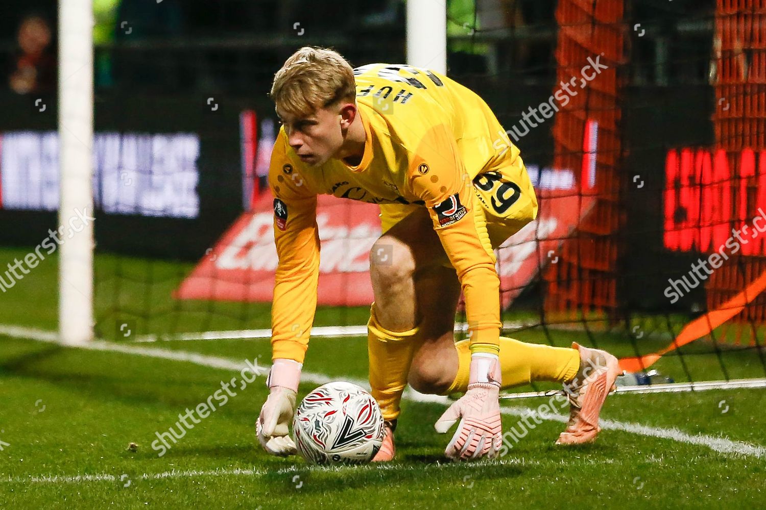 Barnet Goalkeeper Will Huffer 39 During Editorial Stock Photo - Stock ...