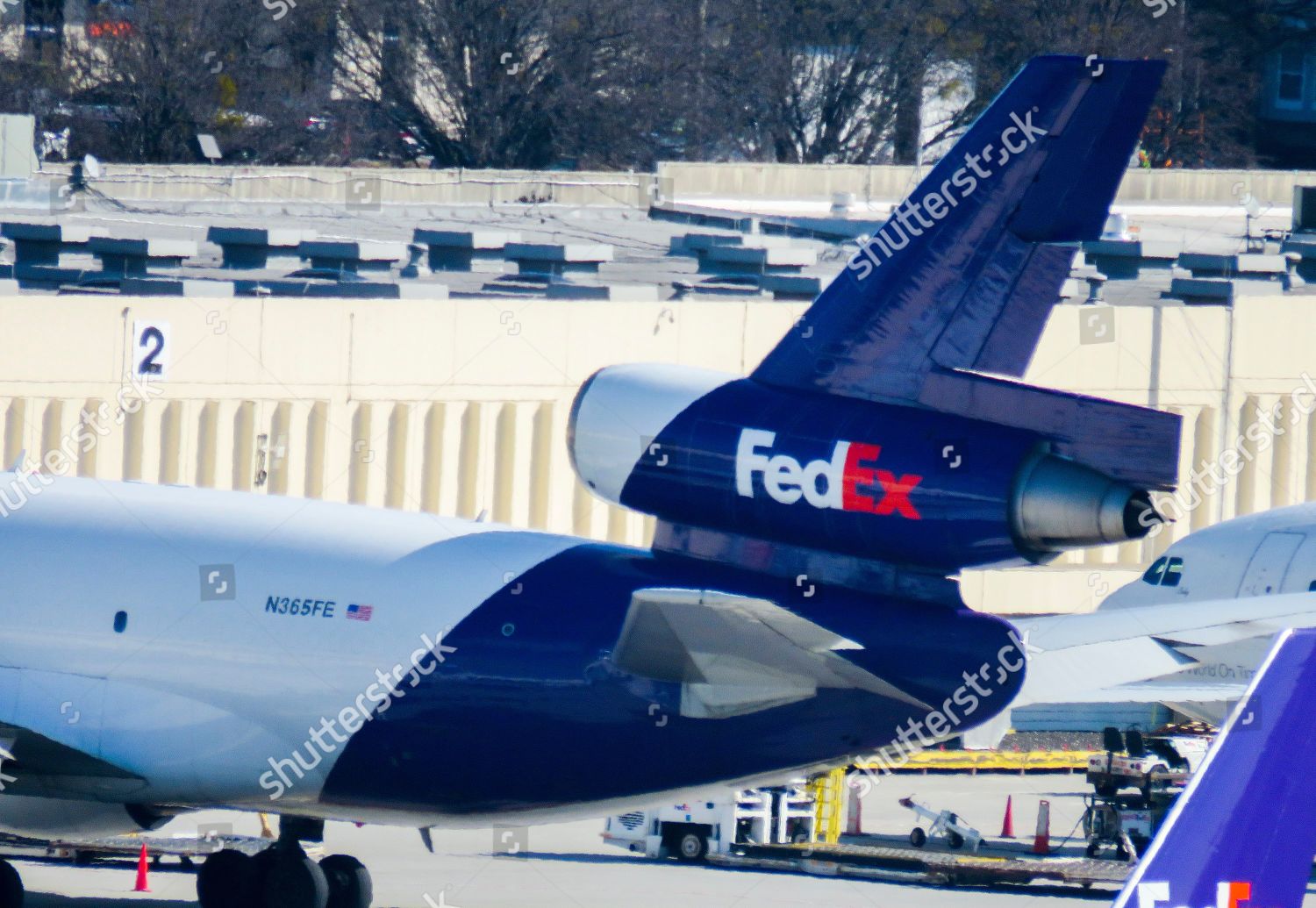 Fedex Mcdonnell Douglas Md1010f Distinctive Tail Editorial Stock Photo ...