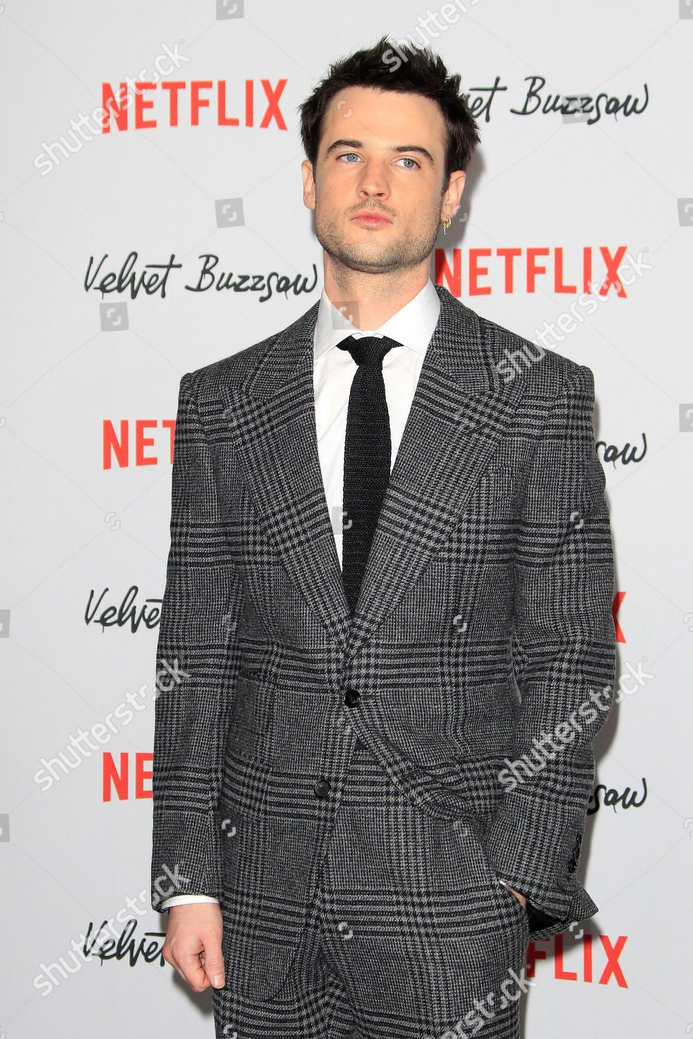 Tom Sturridge Arrives Netflix Premiere Velvet Editorial Stock Photo ...