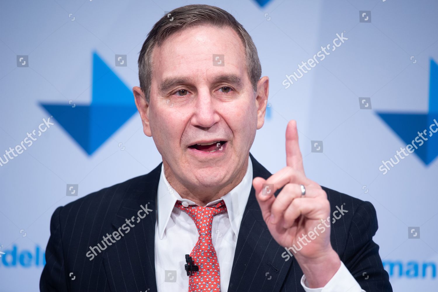 Richard Edelman Chief Executive Officer Edelman Editorial Stock Photo ...