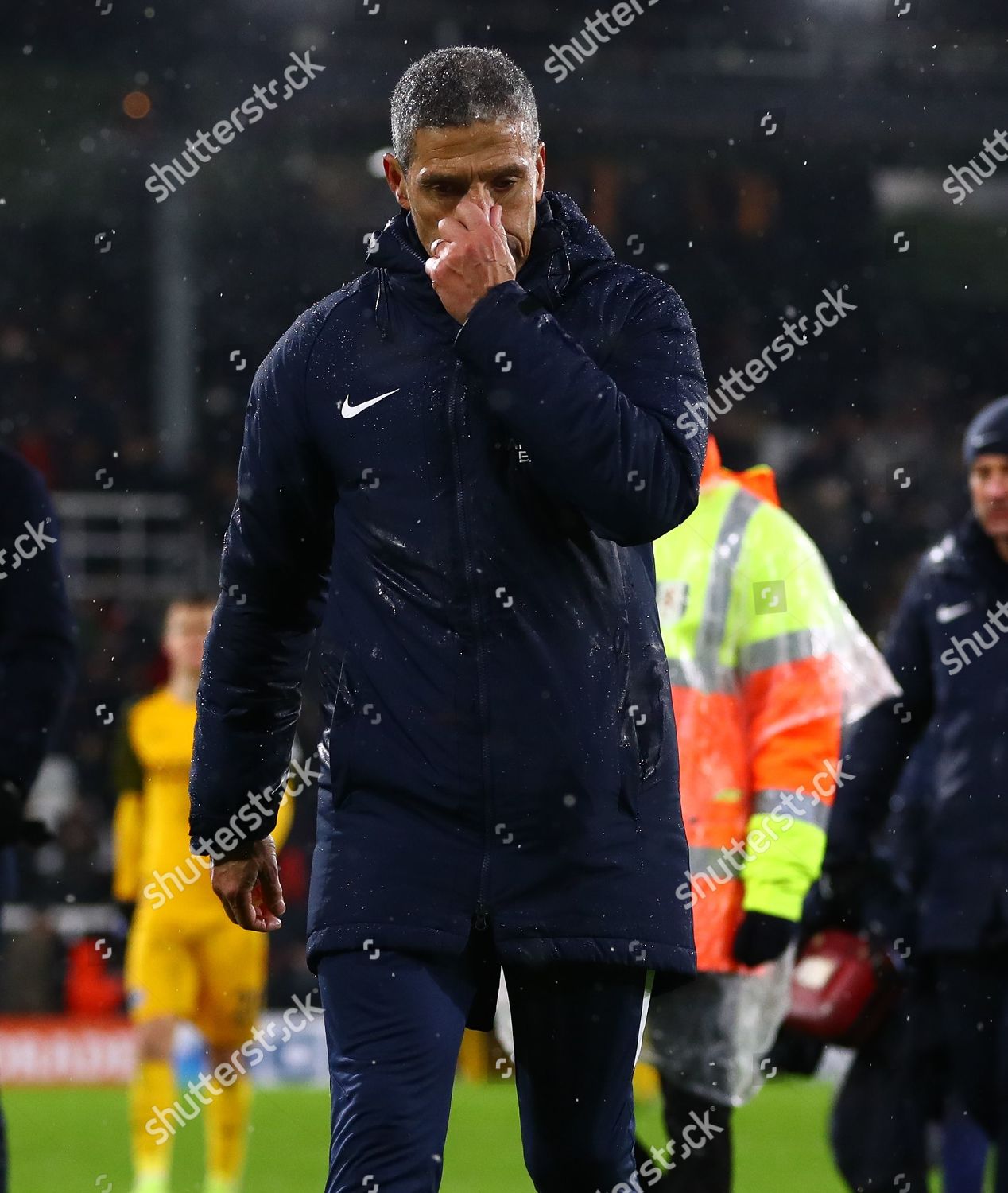 Brighton Manager Chris Hughton Shows Look Editorial Stock Photo - Stock ...