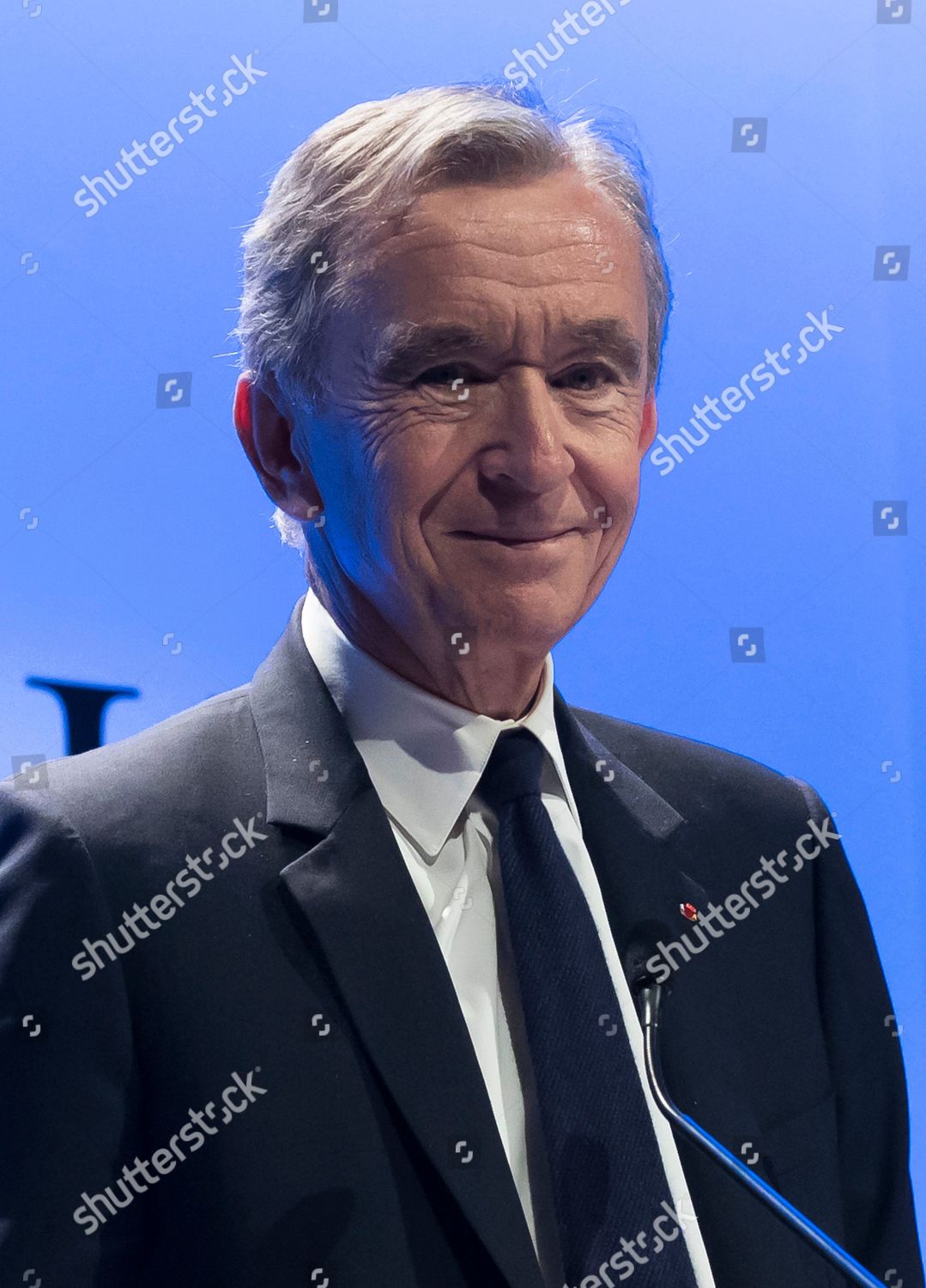 Ceo French Luxury Goup Lvmh Bernard Editorial Stock Photo - Stock Image ...