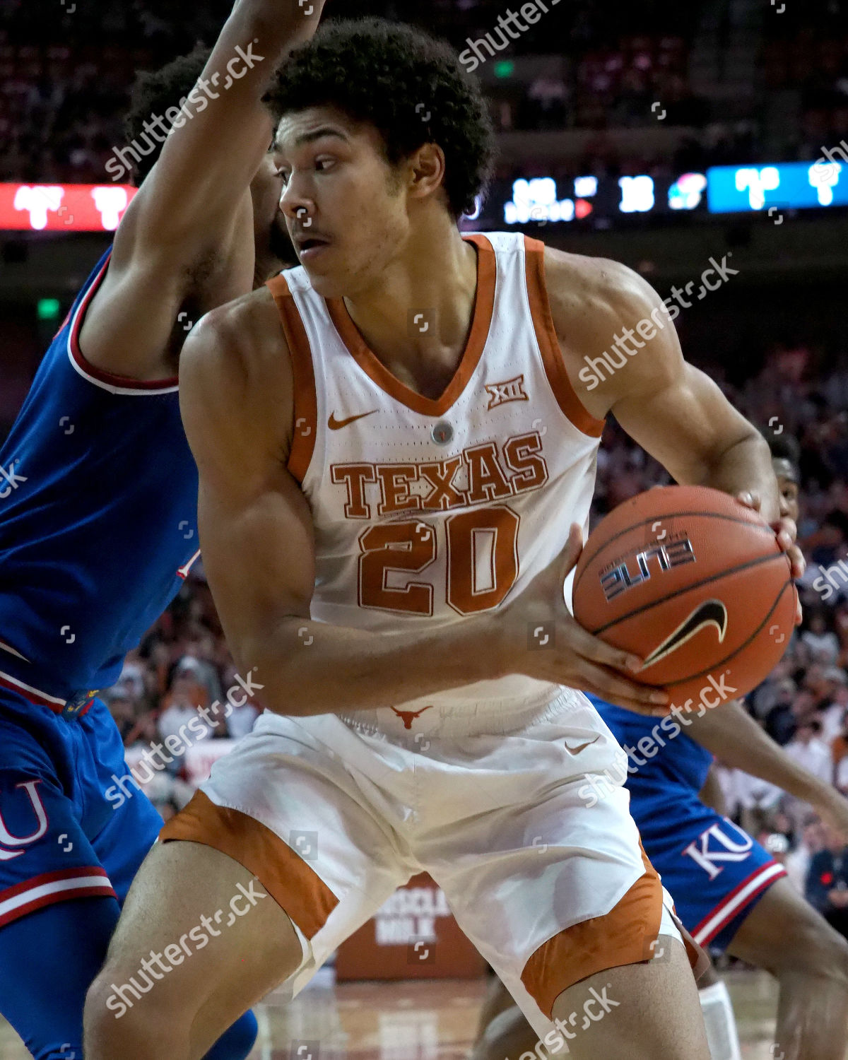 Jericho Sims 20 Texas Longhorns Action Editorial Stock Photo - Stock ...