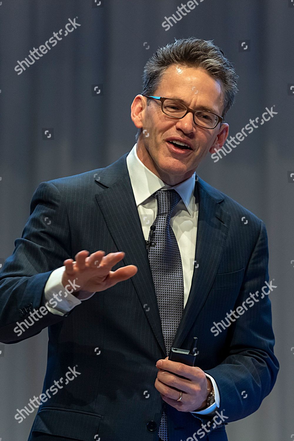 Bill Anderson Ceo Roche Pharmaceuticals Speaks Editorial Stock Photo ...