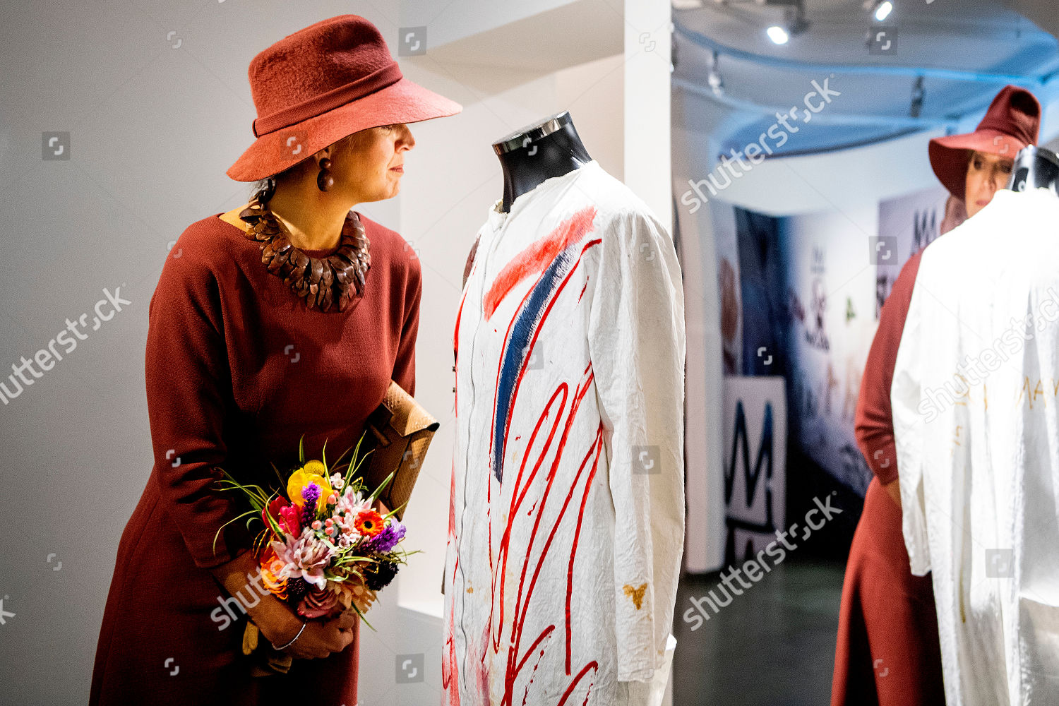 Queen Maxima Opening Exhibition Basquiat Artist Editorial Stock Photo ...