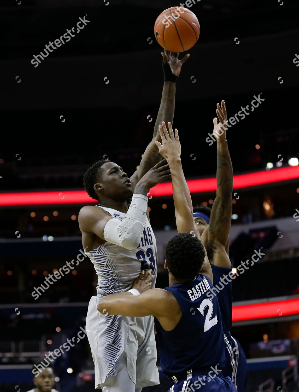 Georgetown Hoyas Forward 23 Josh Leblanc Editorial Stock Photo - Stock ...