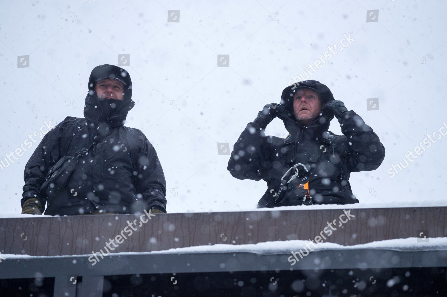Police On Roof Theatre Editorial Stock Photo - Stock Image | Shutterstock