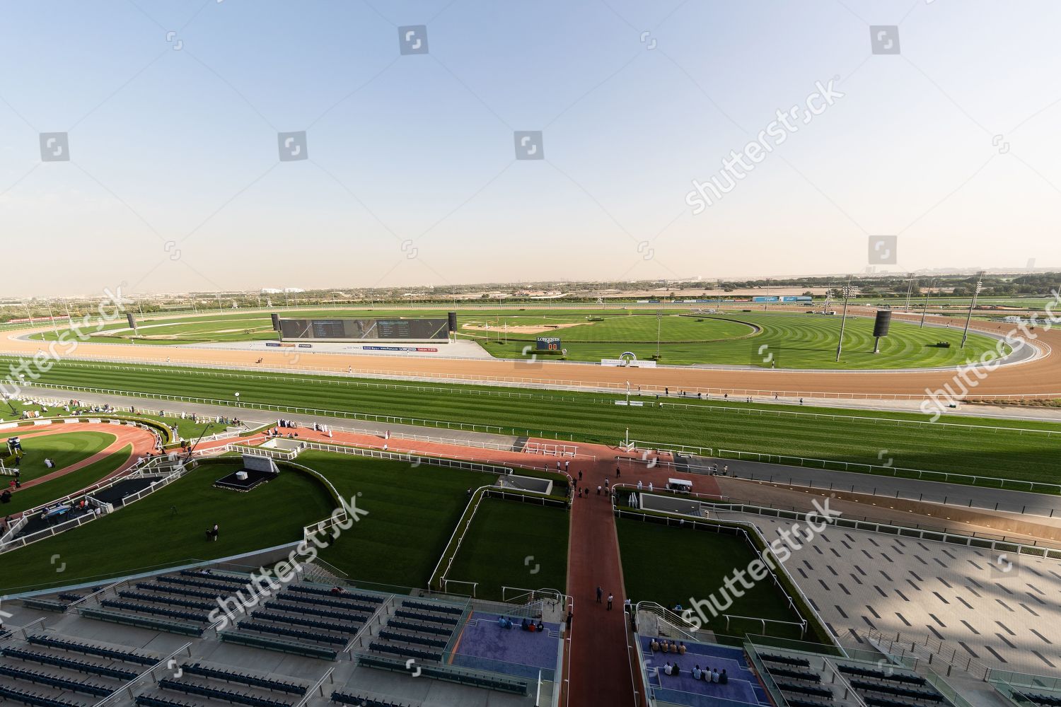 Meydan Racecourse Meydan Dubai Uae Editorial Stock Photo - Stock Image ...