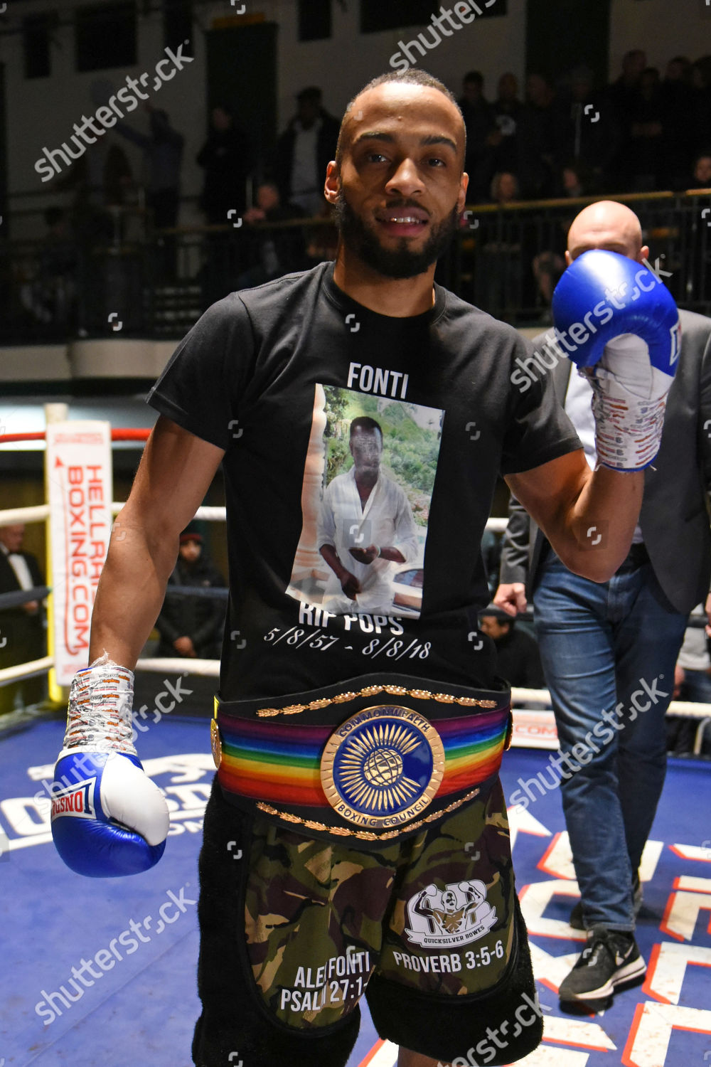 Philip Bowes Camouflage Shorts Defeats Benson Editorial Stock Photo - Stock Image | Shutterstock