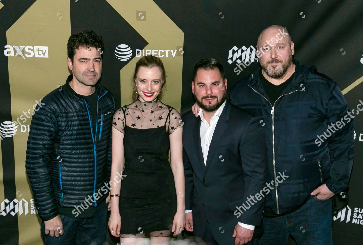 Ron Livingston Anja Savcic Shane Elrod Editorial Stock Photo - Stock ...