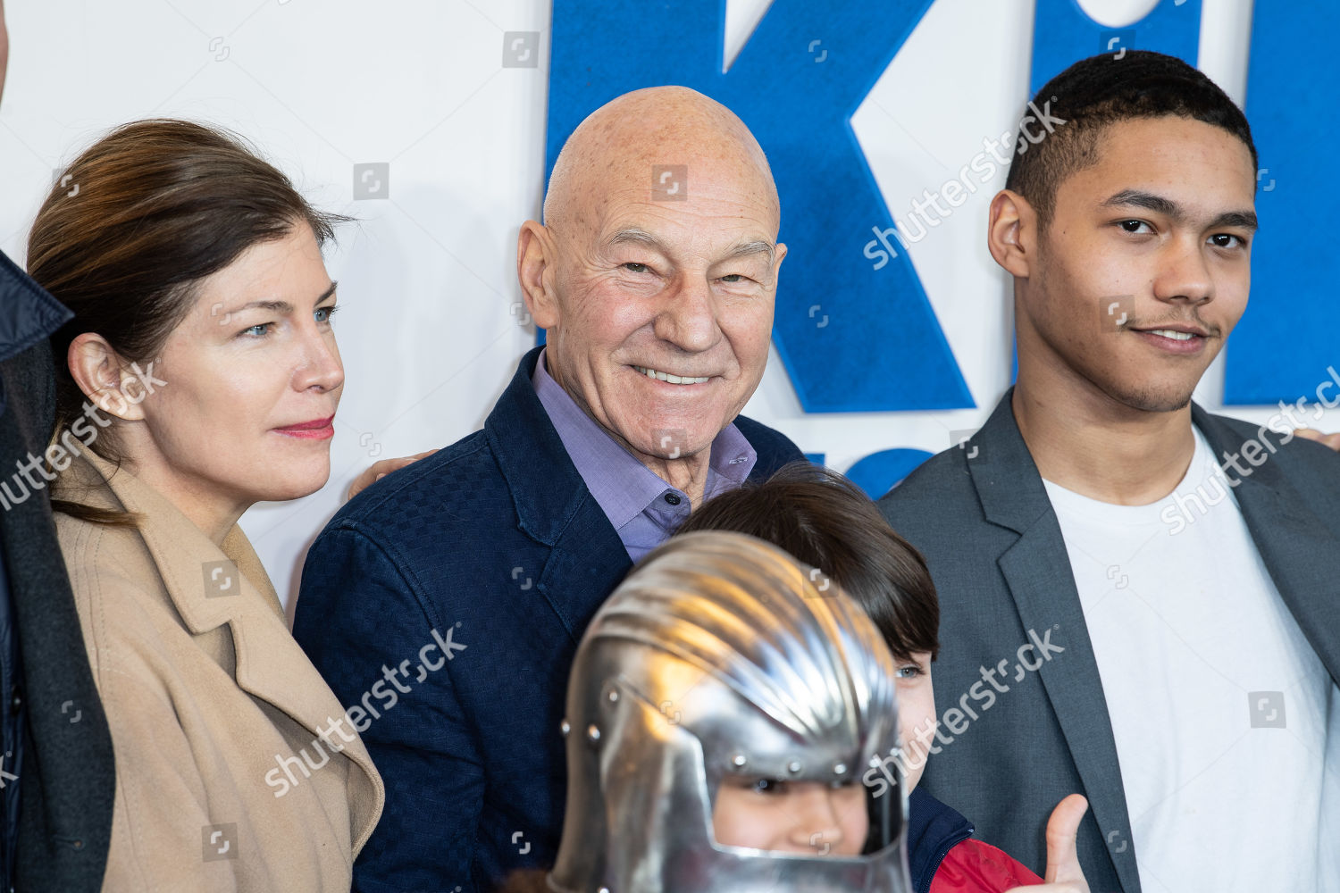 Sir Patrick Stewart Family Editorial Stock Photo - Stock Image ...