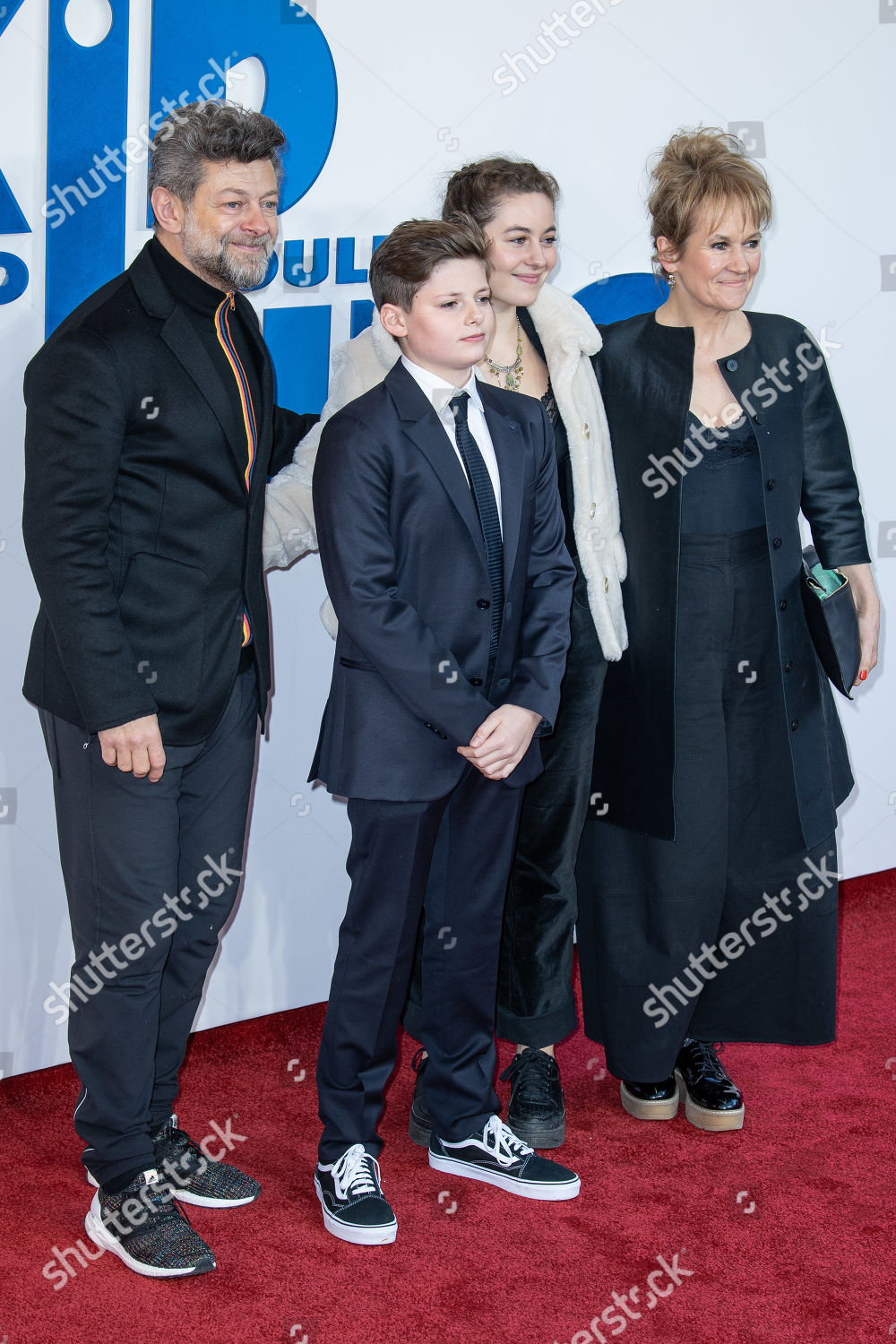 Andy Serkis Louis Ashbourne Serkis Ruby Editorial Stock Photo - Stock ...