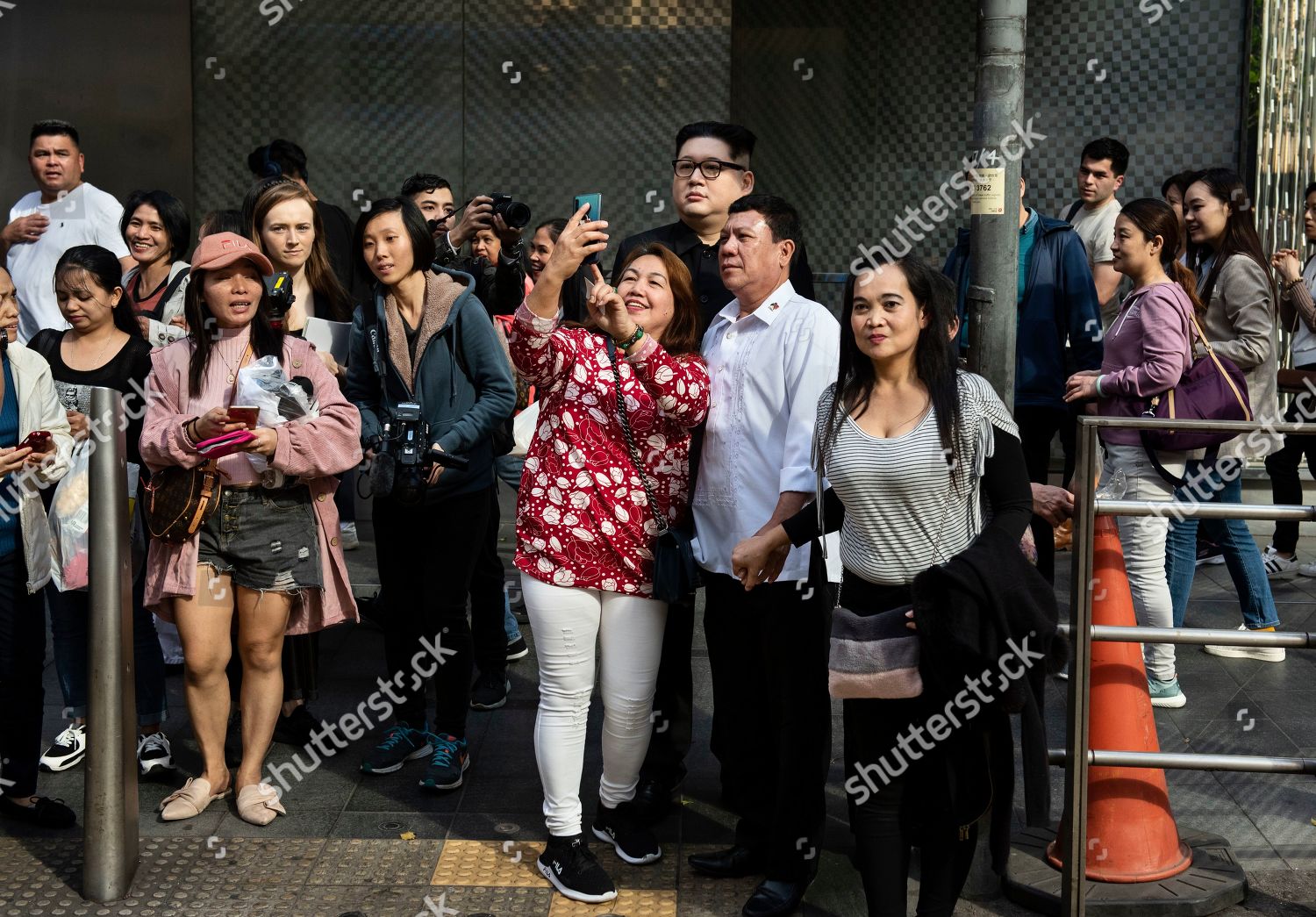 Rodrigo Duterte Kim Jongun Impersonators Seen Editorial Stock Photo ...