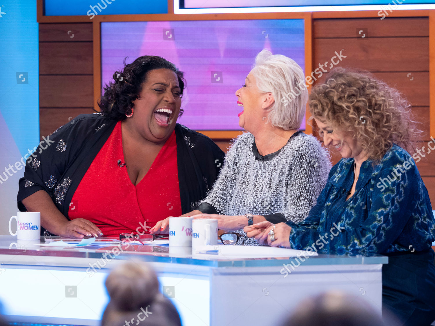 Alison Hammond Denise Welch Nadia Sawalha Editorial Stock Photo - Stock ...